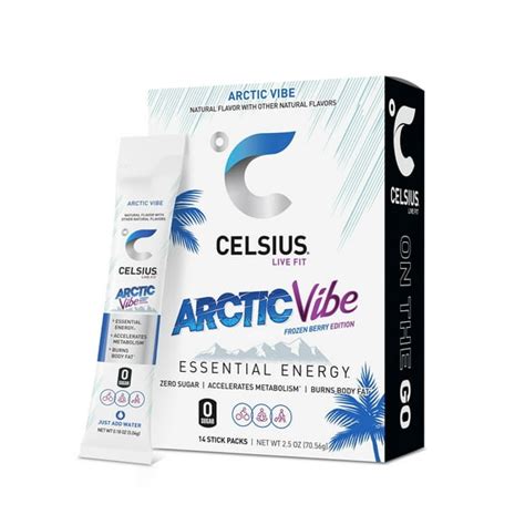 Celsius Drink Label