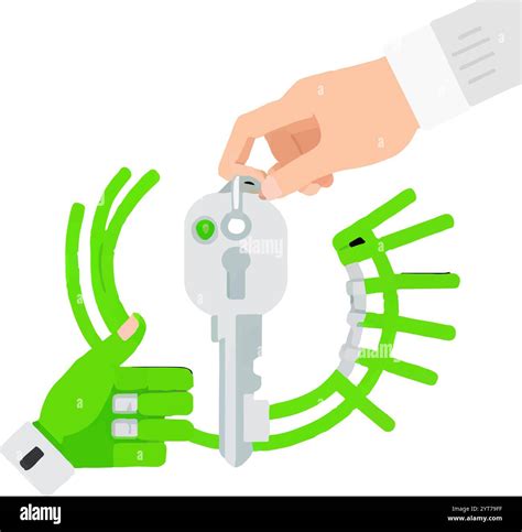 A Digital Representation Of Cybersecurity Focusing On Data Protection And Safety Stock Vector
