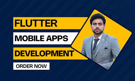 do ios and android mobile apps development using flutter by