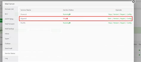 Rspamd Service Is Running But Rspamd Display Stop On The Aapanel Aapanel Free Hosting