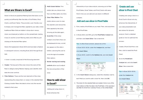 Master Columns In Word A Comprehensive Guide