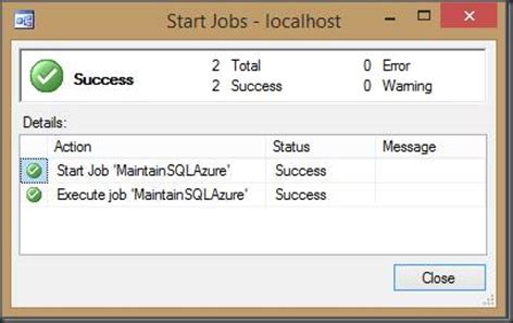 利用本地SQL Server维护计划来维护SQL Database Jonathan Lim 博客园