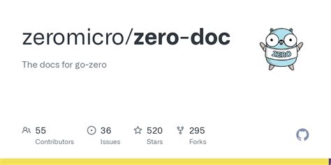 GitHub Zeromicro Zero Doc The Docs For Go Zero