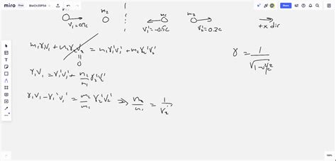 Consider A One Dimensional Collision At Relativistic Speeds Between Two