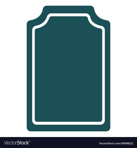 Simple Rectangle Label Royalty Free Vector Image