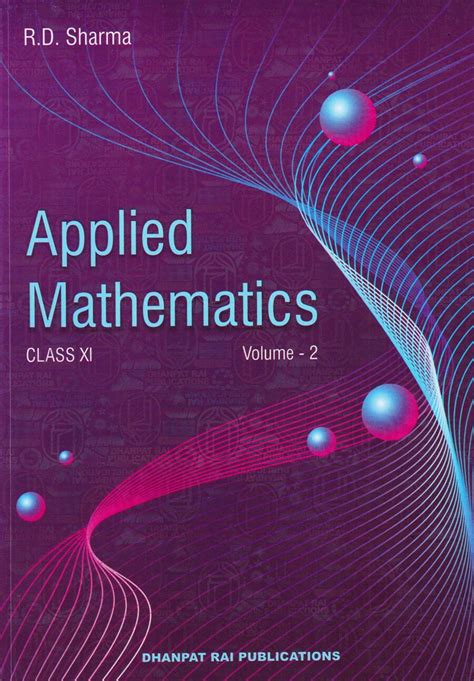 Class 11 RD Sharma APPLIED MATHEMATICS Vol 2 2023 2024 PDF