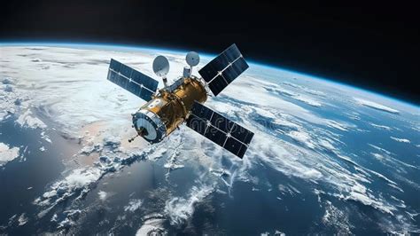 This Is An Advanced Highresolution Satellite That Is Orbiting Our