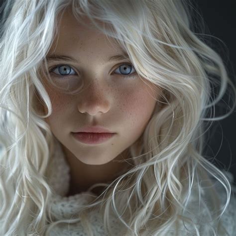 девочка с голубыми глазами