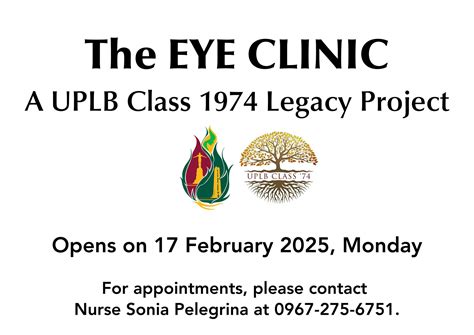 Good News The Uhs Eye Uplb University Health Service