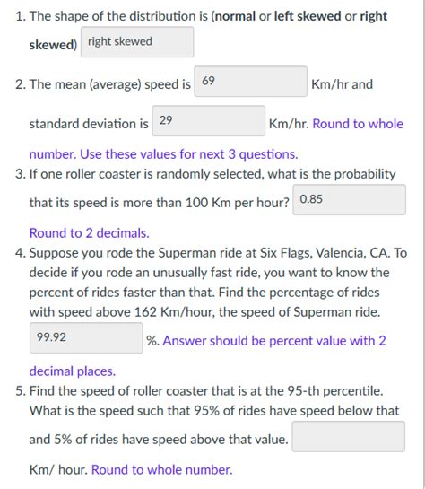 Solved The Answers In The Box Are Not All Correct Inputting