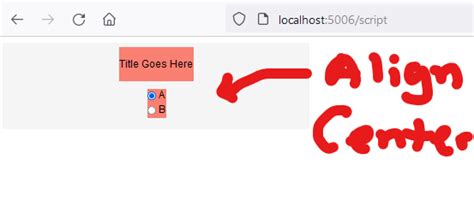 How Do I Center A RadioBoxGroup With A Markdown Box Panel HoloViz Discourse