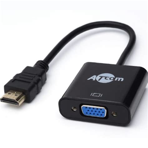 Переходник Vga F Hdmi M Atcom At1014 — купить в интернет магазине ОНЛАЙН ТРЕЙД РУ