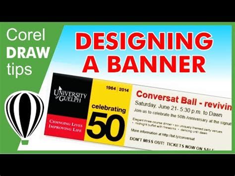 Steps To Make A Banner In Corel Draw Software RDTK Net