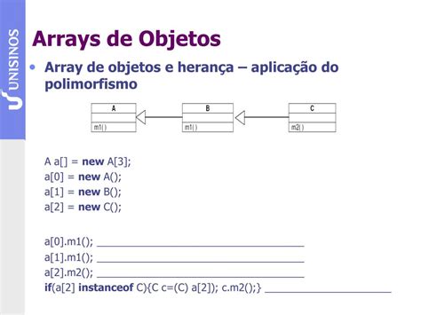 PPT Programação I Aula 11 Arrays de Objetos PowerPoint Presentation ID 6054451