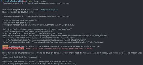 Rush Why `rush Help` Would Find Configuration And Run Install Process · Issue 4294