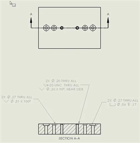 Solidworks Hole Callout Meaning At Warren Short Blog
