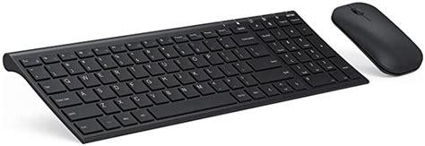 Seenda Ultra Slim Low Profile Wireless Keyboard And Mouse Combo With N Peachimports