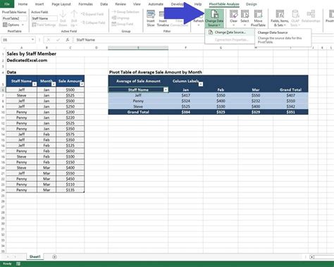How To Make Excel Pivot Table Update Automatically Dedicated Excel