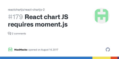 React Chart Js Requires Momentjs · Issue 179 · Reactchartjsreact