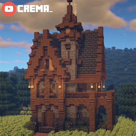 Minecraft How To Build A Medieval Blacksmith Weaponsmith House Tutorial Lego Blacksmith Artofit