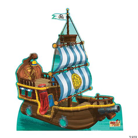54 Disneys Jake And The Never Land Pirates Bucky Pirate Ship Cardboard
