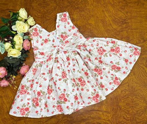 საბავშვო კაბები 🔹ჩვენი წარმოების ჩითის კაბა 👗 🔹ზომა