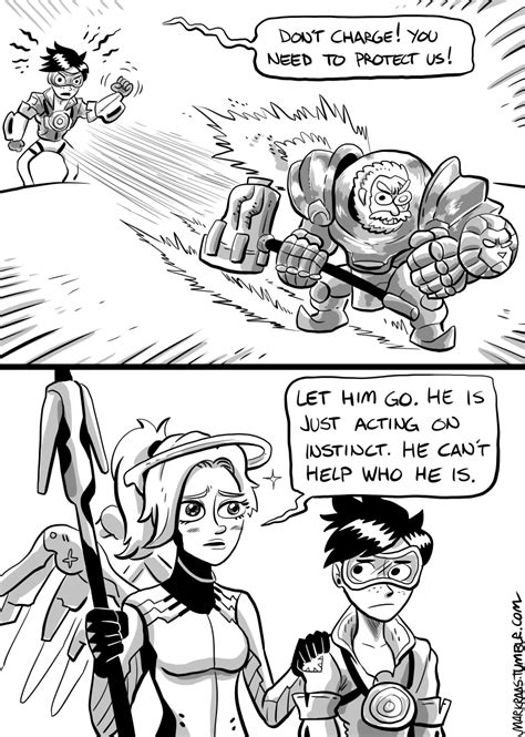Reaper Overwatch Reinhardt Overwatch Comics Tracer