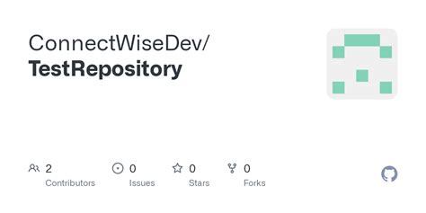 Github Connectwisedev Testrepository