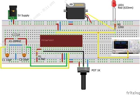 Interfacing Servo Motor Control With Pic Microcontroller