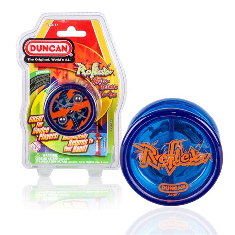 Duncan Toys Reflex Auto Return Yo Yo Beginner String Trick Yo Yo Blue