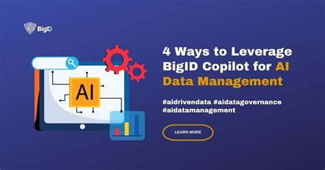 4 ways to leverage bigid copilot for ai data management bigid