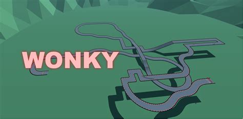 Polytrack Game Custom Track Wonky