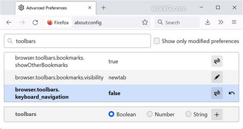 Tip Restore Classic Keyboard Behavior For Firefox Toolbar Navigation AskVG