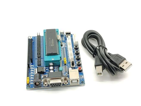 elecbee dc 12v pic16f877a pic minimum system development board emulator