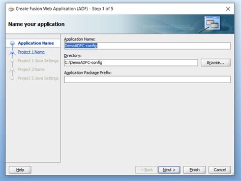 How To Create ADFC Config Xml