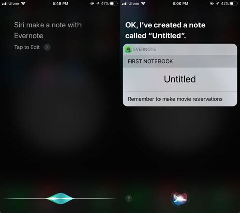 How To Use Siri To Create A Note In Evernote