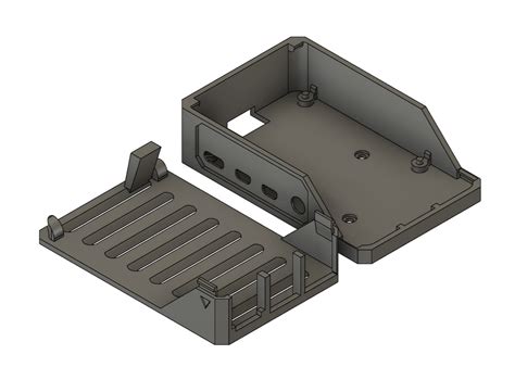 MK4 Raspberry Pi Case By Enijat Download Free STL Model Printables Com