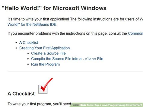 How To Set Up A Java Programming Environment 13 Steps