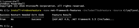 Install MSSQL Server In Windows Container