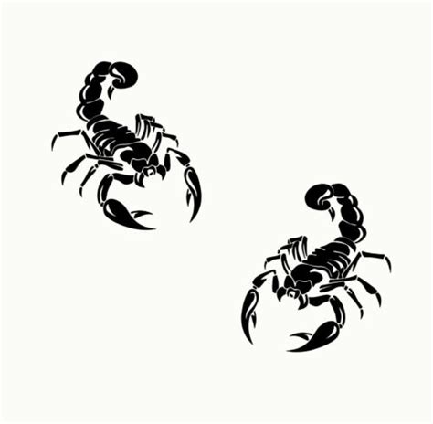 Skorpion 2x Sticker,Vinyl Aufkleber, Scorpins Decal | eBay.de
