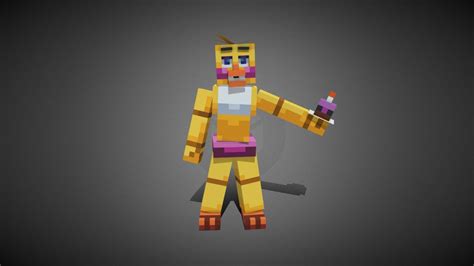 Fnaf Minecraft A 3d Model Collection By Faithraver29 Sketchfab