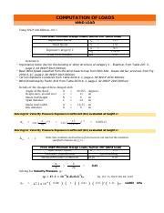 THA Computation Of Loads Windload Pdf COMPUTATION OF LOADS WIND LOAD Using NSCP Th Edition