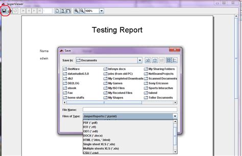 Aplikasi Sederhana Dengan Jasperreport Dan Java Swing Edwins Journey