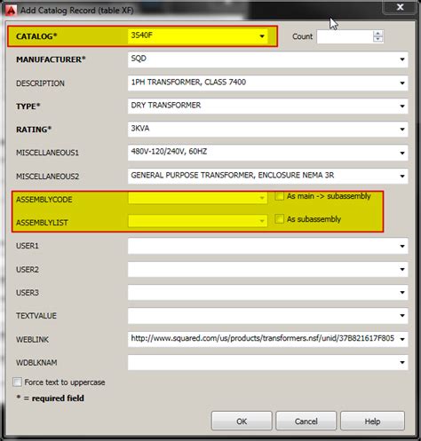 Solved Partlist Blank Description Autodesk Community