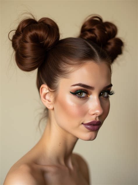 Cute Bun Hairstyles Seen In Lock Screens And Group Chats