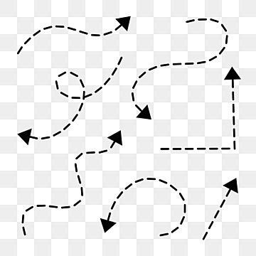 Dash Line Arrow PNG Picture Arrow Png Dash Line Collection Free Download Arrow Dash Line