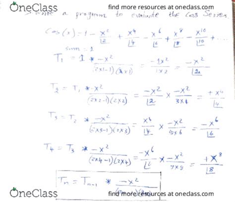 C Program Lecture Cosseries C Program Oneclass