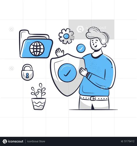 Global Data Security Illustration Free Download Crime And Security