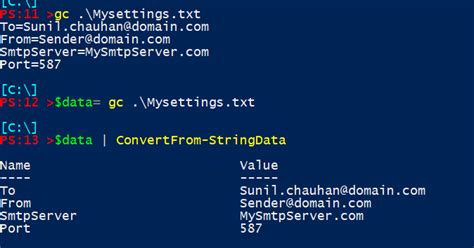 Powershell Tips Convert String Data Into A Hash Table Convertfrom