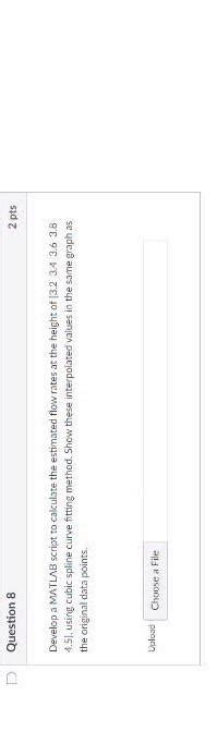 Develop A Matlab Script To Calculate The Estimated